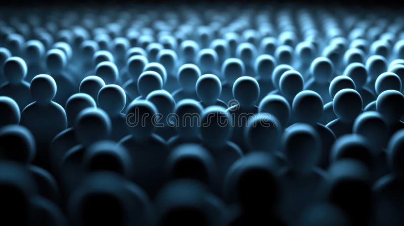 Represent Large Group Gather for Meeting and Crowd Dynamics with Blue ...