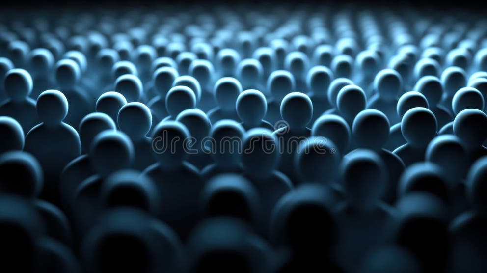 Represent Large Group Gather for Meeting and Crowd Dynamics with Blue ...