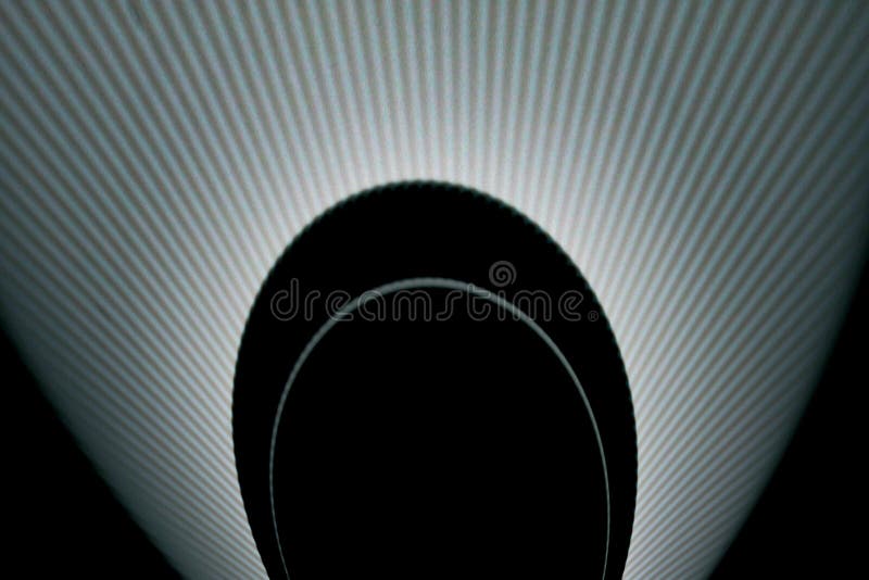 The Representation of Alternating Current in Light Form Stock Image ...