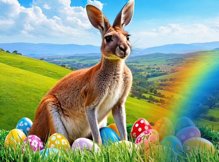 A Representation of Australian Easter. Stock Illustration ...