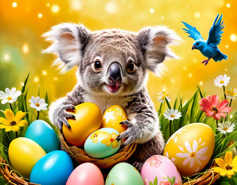 A Representation of Australian Easter. There is the Easter Koala ...