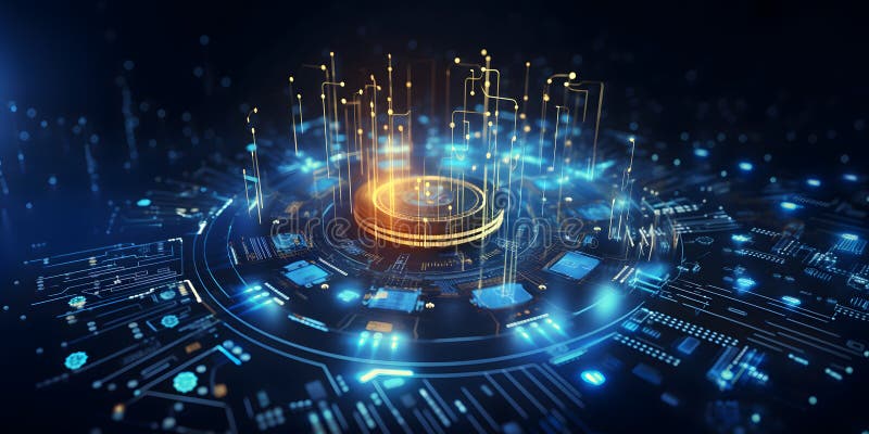 Representation Of Blockchain And Big Data Cloud Computing Network