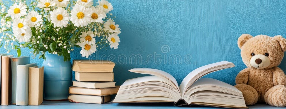 A Representation of an Empty Notebook with Adorable Pastel-colored ...