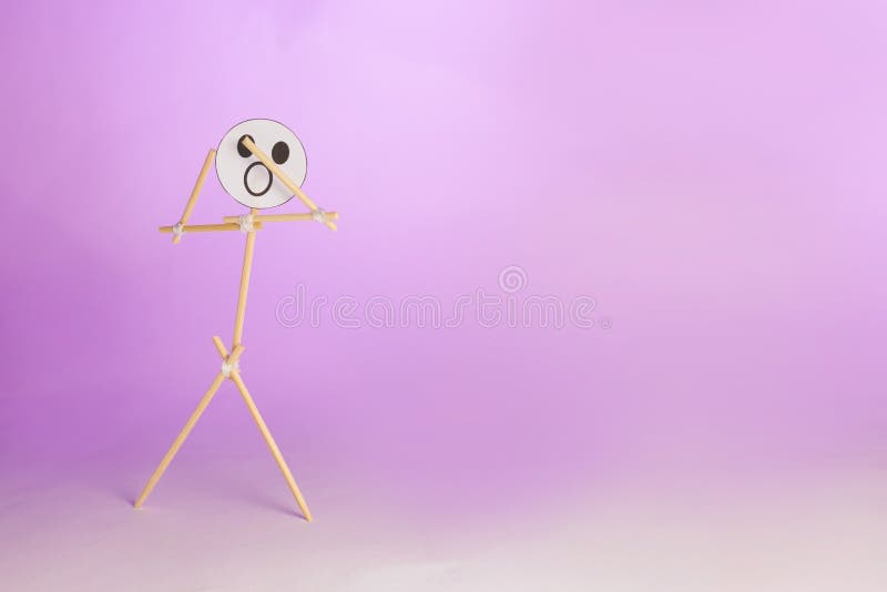 Representation of fear stock photo. Image of figure, representation ...