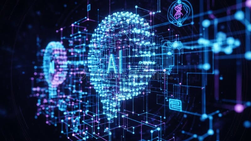 Vibrant Neural Network Structures Stock Illustrations – 1,044 Vibrant ...