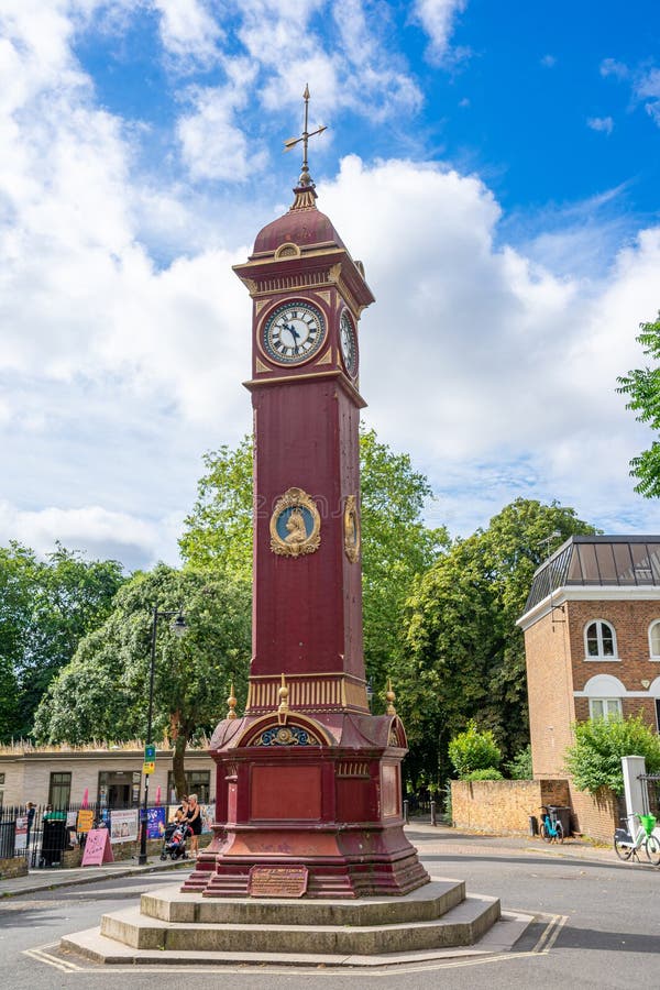 Representation of the Highbury Clock Clock Tower Inserted in ...