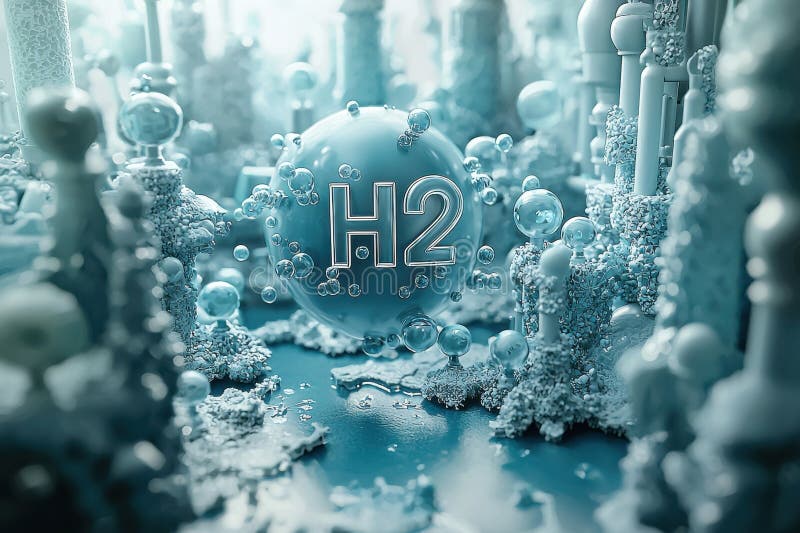 Hydrogen Molecule Concept within a Futuristic Microscopic Nanostructure ...