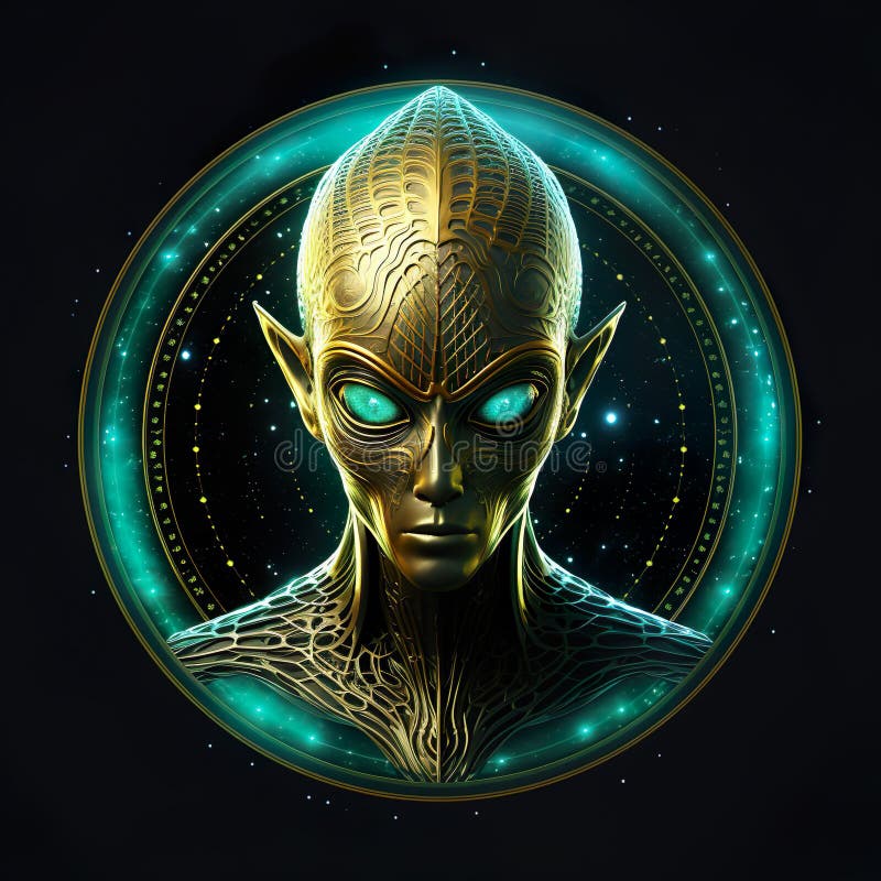 Psychedelic Trippy Alien Stock Illustrations – 770 Psychedelic Trippy ...