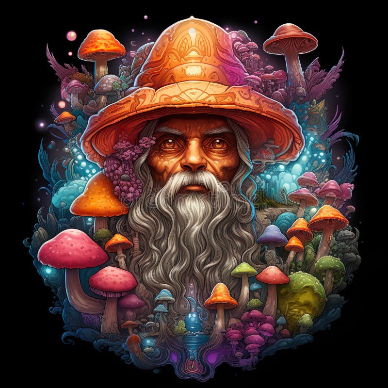 Psychedelic Wizard Stock Illustrations – 647 Psychedelic Wizard Stock ...