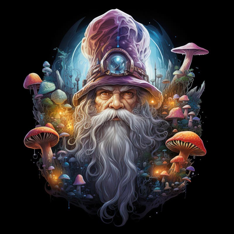 Psychedelic Wizard Stock Illustrations – 647 Psychedelic Wizard Stock ...