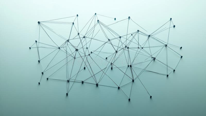 Representation of an Open Network Symbol Showcasing Interconnected ...