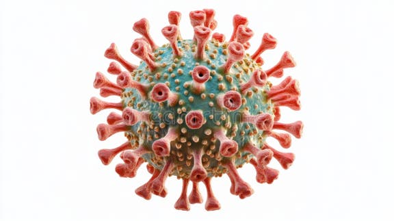 Representation of Smallpox Virus Highlighting Its Intricate Structure ...