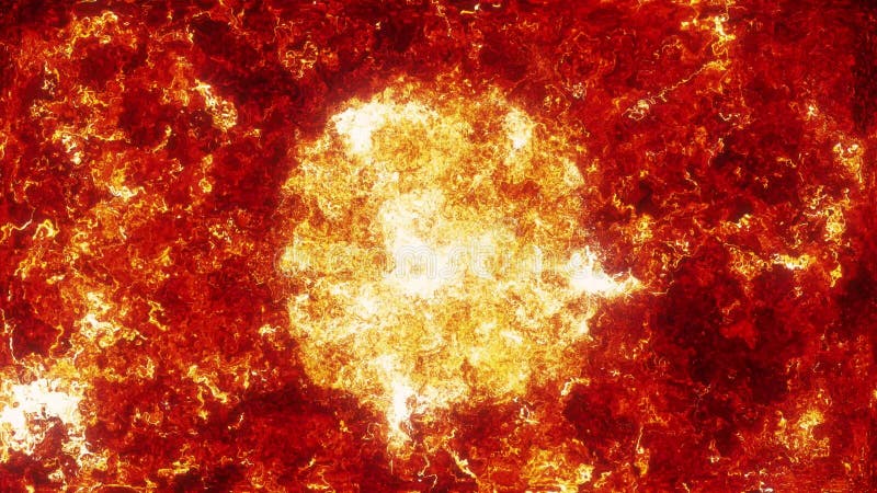 Representation of Solar Core Stock Footage - Video of science, yellow ...