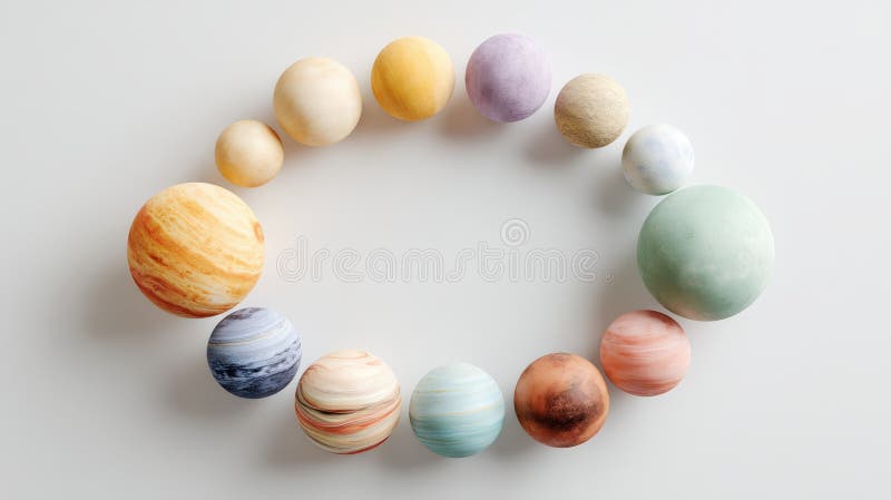 Representation of the Solar System Using Artistic Planetary Models ...