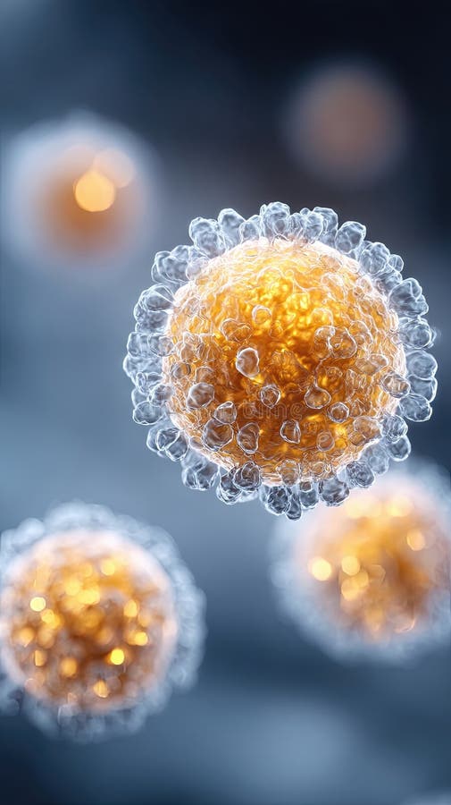 Representation Subatomic Particles Viruses Molecular Structure ...