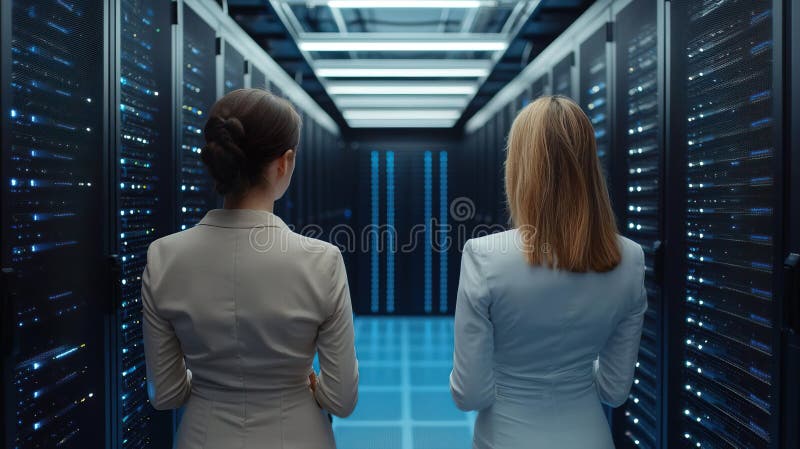 Representation in Tech with Women Overseeing Server Racks, Gender ...