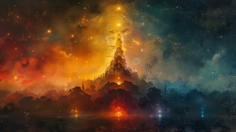 A Representation of the Universal Life Force with Each Layer ...