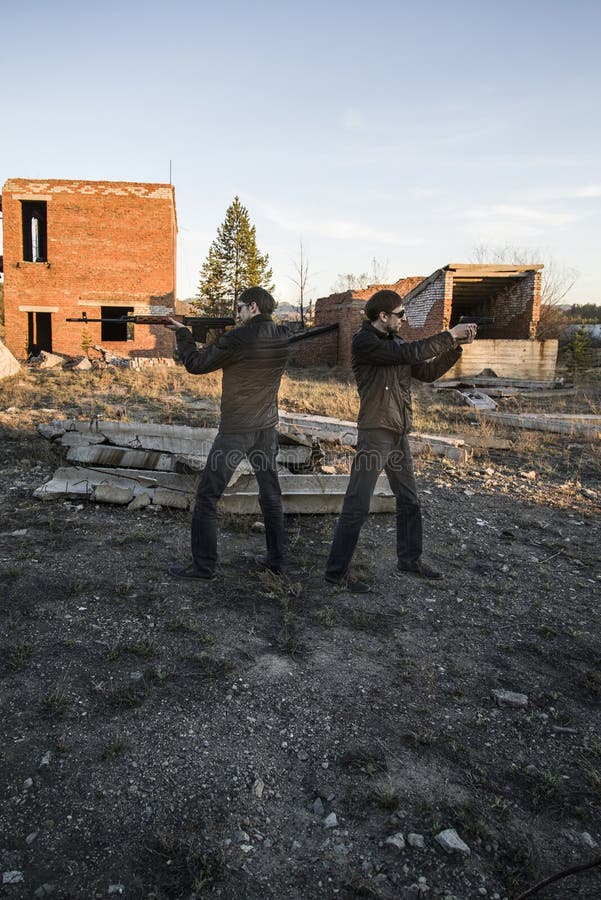 The Representative of the Russian Mafia, Young Thug. Stock Image ...