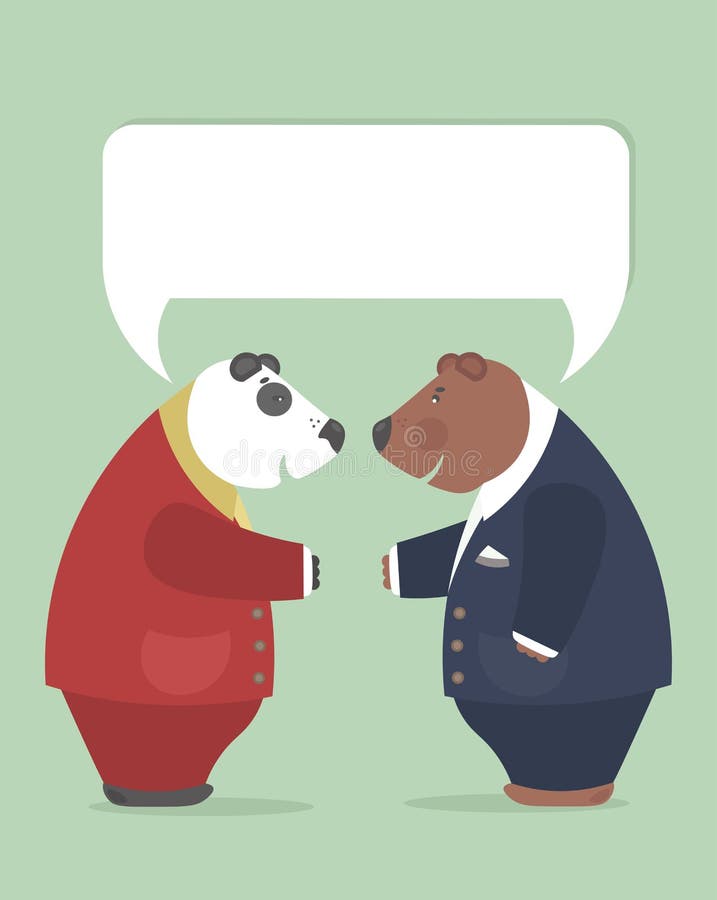 Representatives of the Two Nations Achieve Important Agreements Stock ...