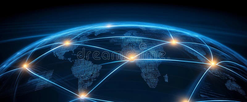 Representing the Big Data Connection Technology Concept, a Smart City ...