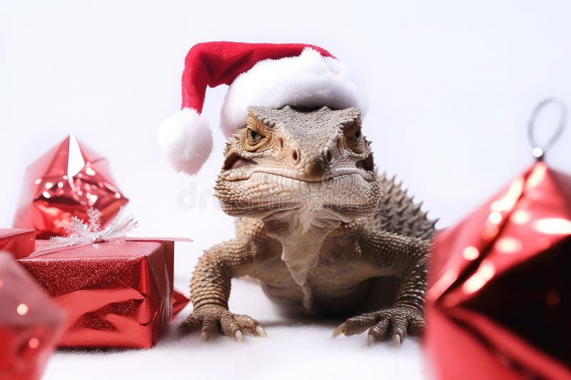 Representing Both New Year and Christmas at the Same Time, the Dragon ...