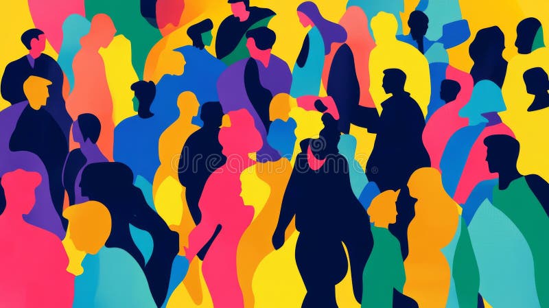 Representing a Group of Diverse Individuals, this Collage Combines ...