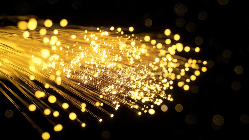 Representing Internet Technology with Optical Fibers of a Fiber Optic ...