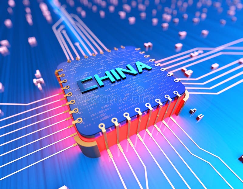 China-developed Chips, Electronic Technology and Data Transmission ...