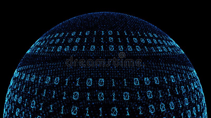 Binary planet stock illustration. Illustration of digit - 10763226