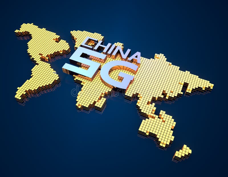World Map and China`s 5G, Global Coverage of China`s 5G Network and ...