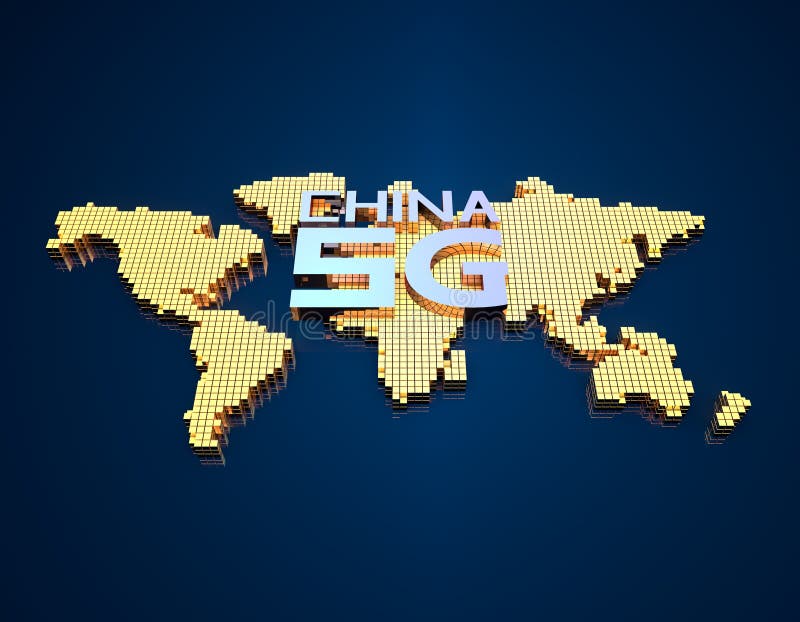 World Map and China`s 5G, Global Coverage of China`s 5G Network and ...