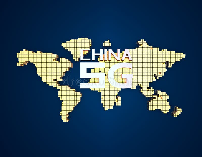 World Map and China`s 5G, Global Coverage of China`s 5G Network and ...