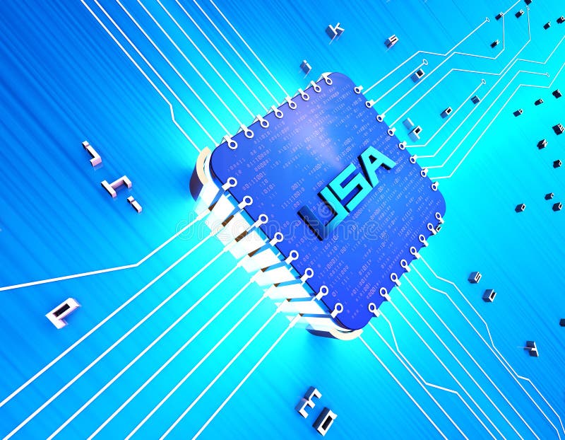 US-made CPU Chip, Communication Data Transmission and Storage ...