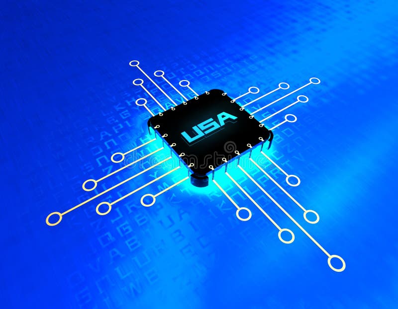 US-made CPU Chip, Communication Data Transmission and Storage ...