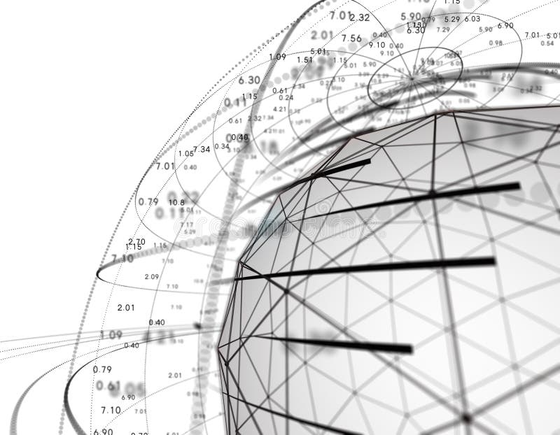 Smart Technology Planet and Data Transmission, Global Internet Digital ...