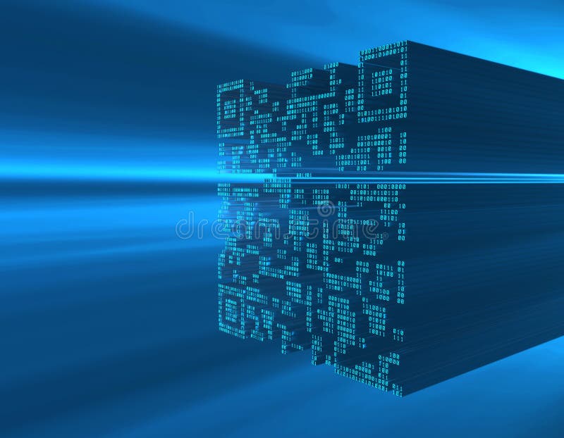 Technology QR Code Data Transmission and Storage, Information ...