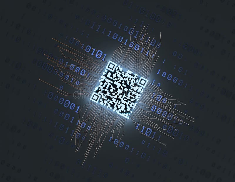 Two-dimensional Code Data Transmission and Circuit Information, Network ...