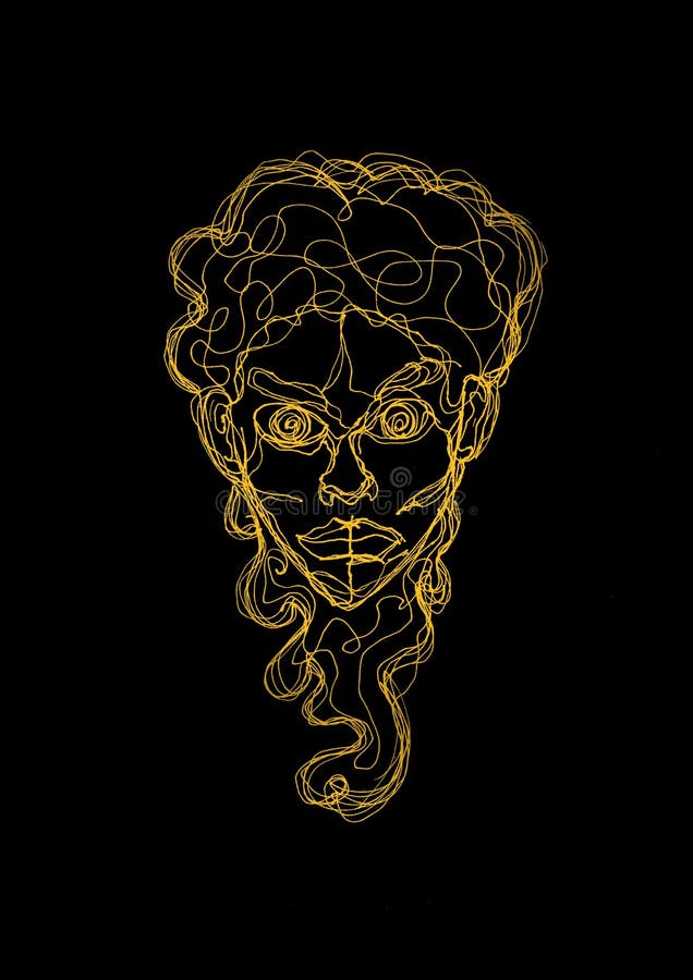 Repressed emotions stock illustration. Illustration of repressed ...