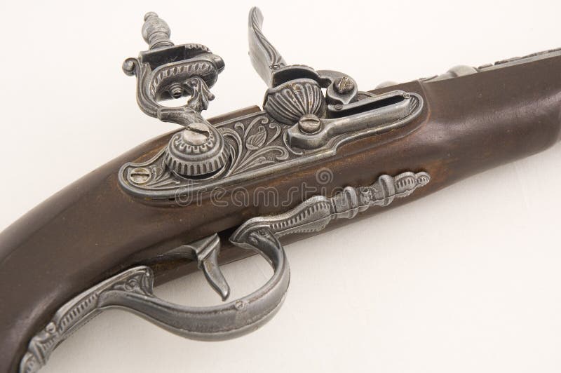 Reproduction Antique De Mousquet Photo stock - Image du commerce, armée ...