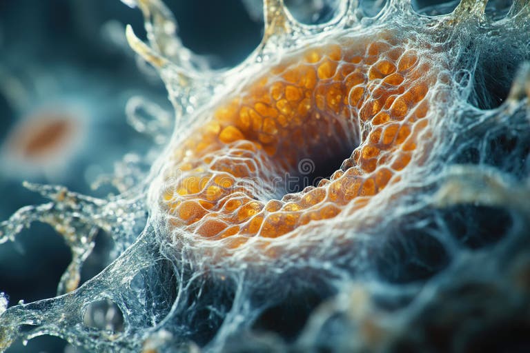 Reproduction Cell Observed Under Microscope Showcasing Sperm ...