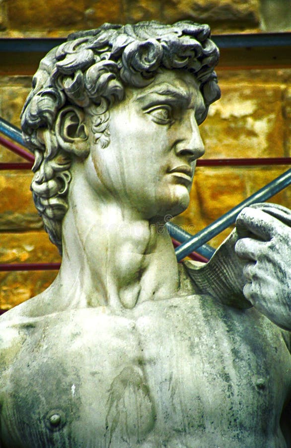 Reproduction De David De Michaël Angelo, Firenze, Italie Photo stock ...