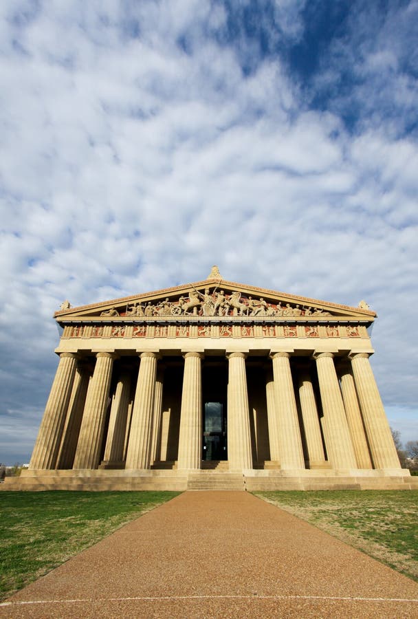 Reproduction De Parthenon, Tennessee Image stock - Image du nashville ...