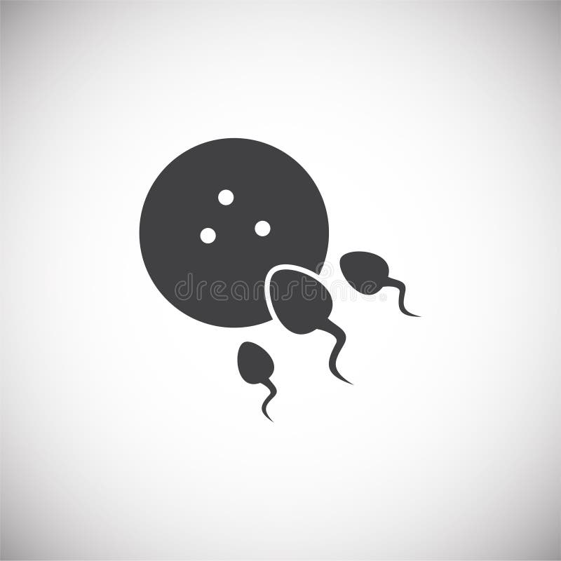 Reproduction Related Icon on Background for Graphic and Web Design ...