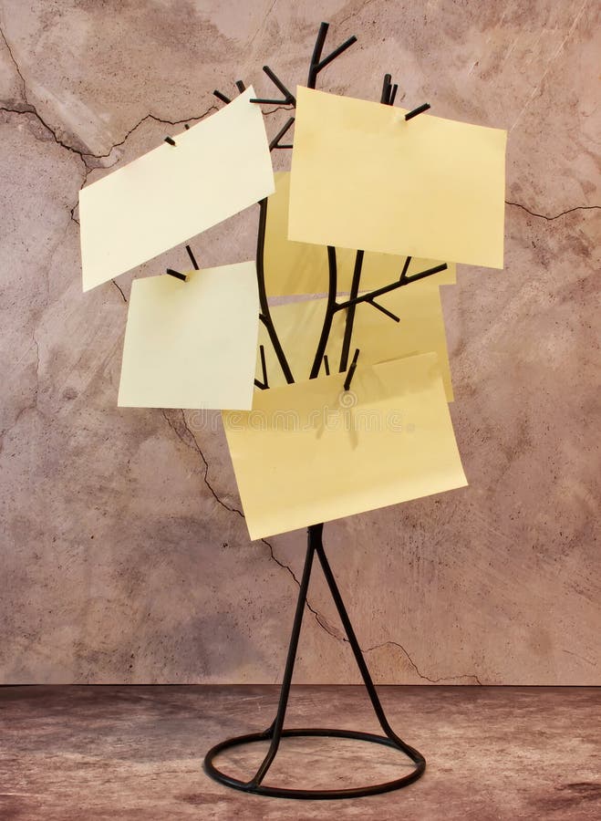 Reproduction of a Wish Tree. Space for Text Stock Photo - Image of tree ...