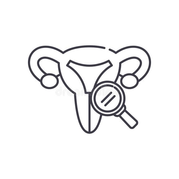 Reproductive System Icon Outline Stock Illustrations 734 Reproductive