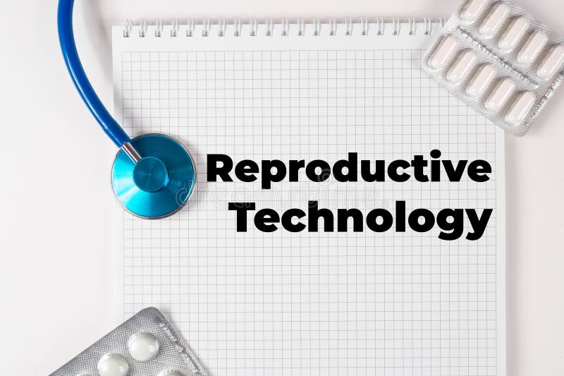 Reproductive Technology Title Text Medical Science Development Stock ...