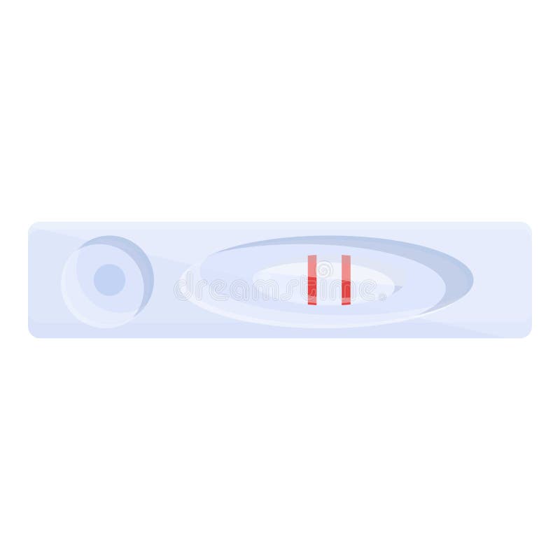 Positive Pregnancy Test Cartoon Icon Stock Illustrations 203 Positive