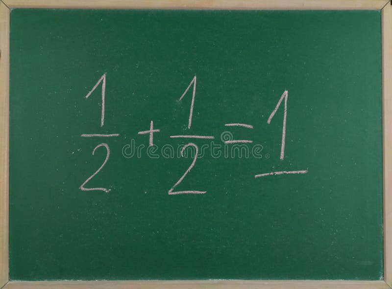 Représentation Mathématique Addition De Deux Fractions Image stock ... Représentation Mathématique Addition De Deux Fractions Image stock ...