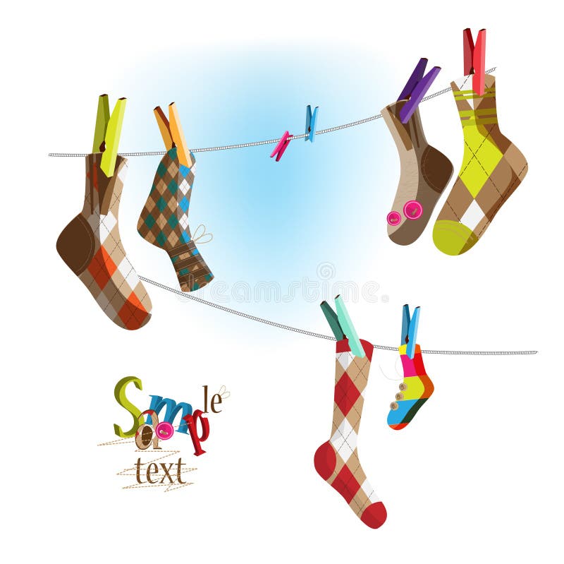 Sockor Stock Illustrationer, Vektorer, & Clipart – (50,164 Stock ...