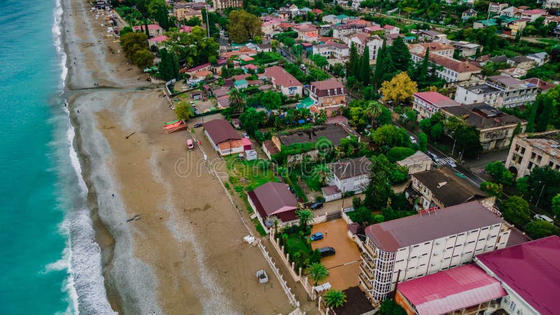 Republic of Abkhazia Caucasus the Black Sea Stock Photo - Image of ...